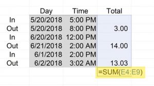 Create an Employee Timesheet Using Excel | Includes Overnight Shift